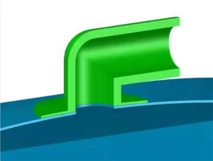 RF welded tube port - SealWerks